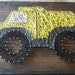 Truck String Art, Dump Truck String Art, Boy String Art, Construction ...