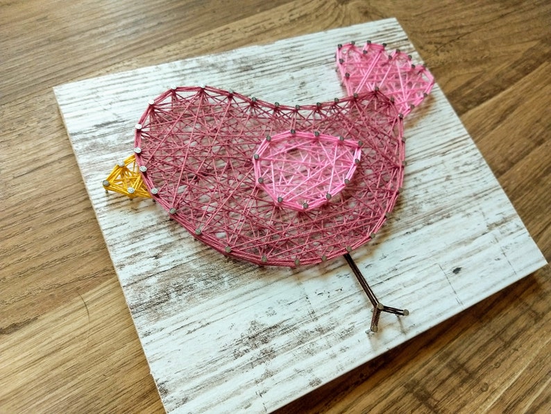 Spring String Art Blue Bird String Art Bird Decor Blue Bird - Etsy ...