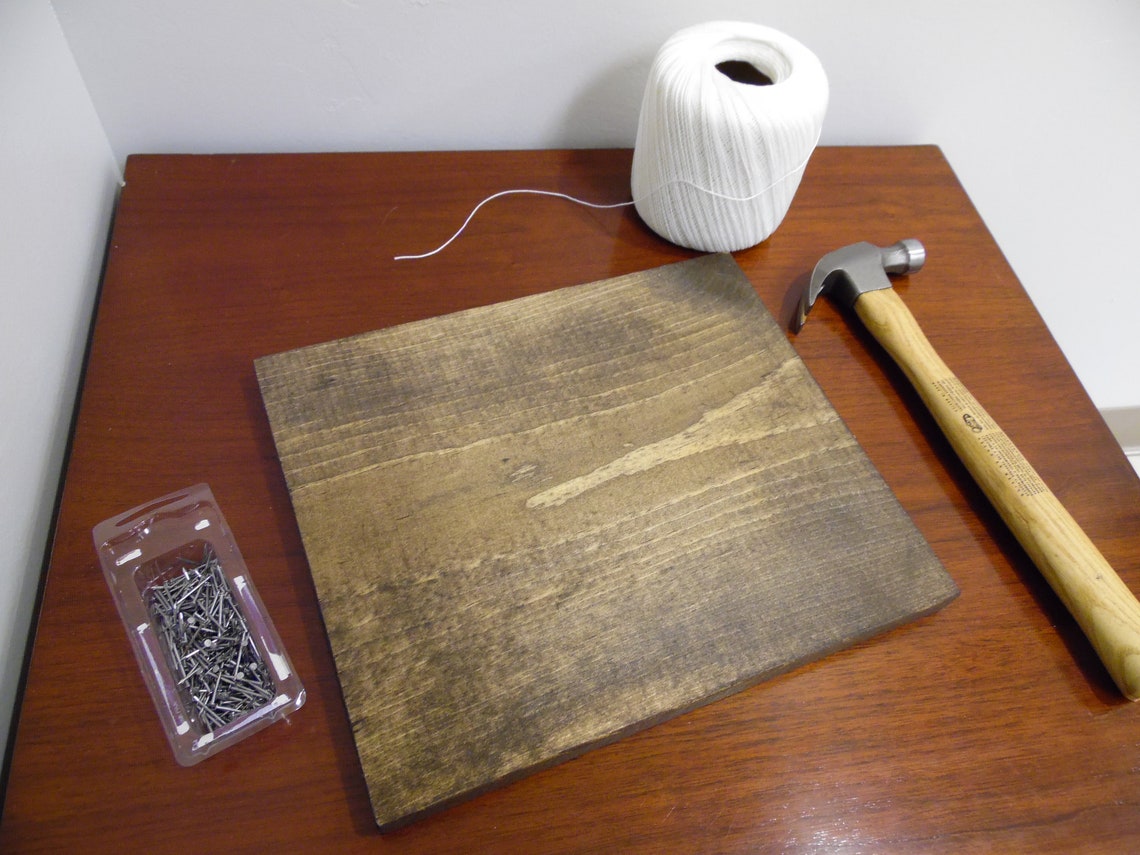 String Art Template String Art Pattern Diy String Art Heart | Etsy