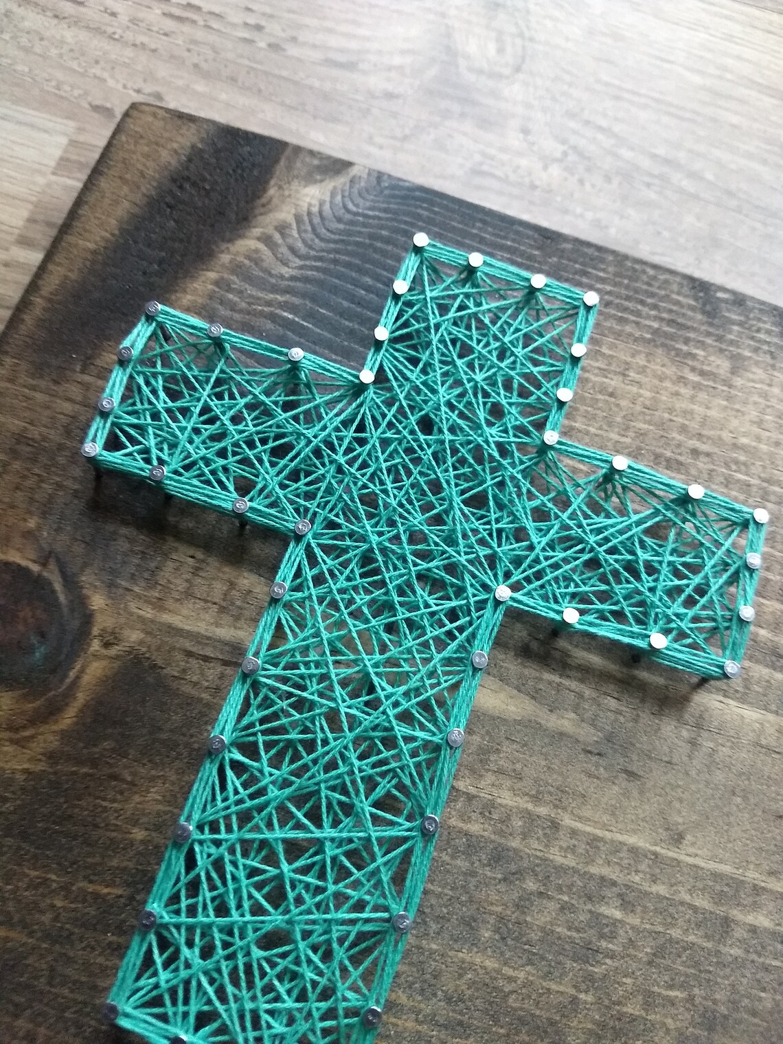 Cross String Art String Art Kit Mini Diy Kit Diy String | Etsy