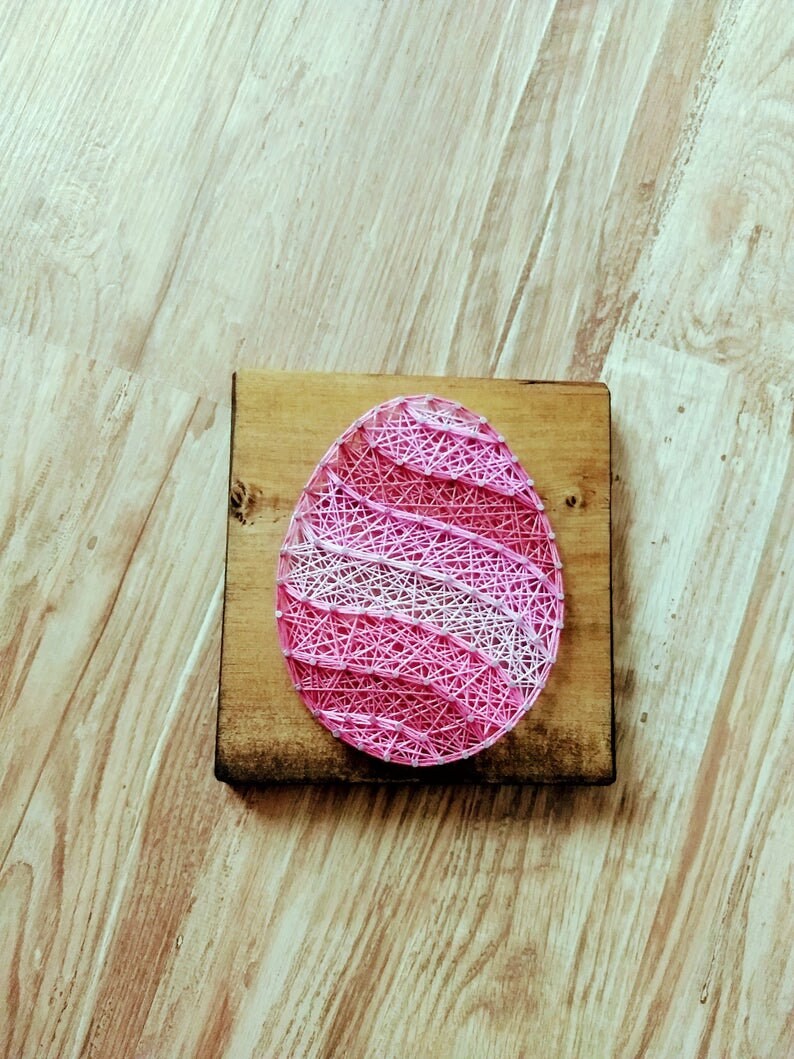 DIY String Art Pattern String Art Easter Egg Pattern Easter | Etsy