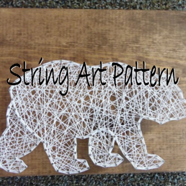 Animal String Art - Etsy