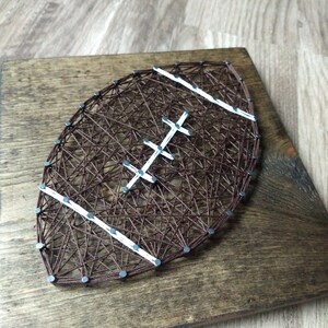 Football String Art, Diy Football String Art, Kids Diy String Art, Kids ...