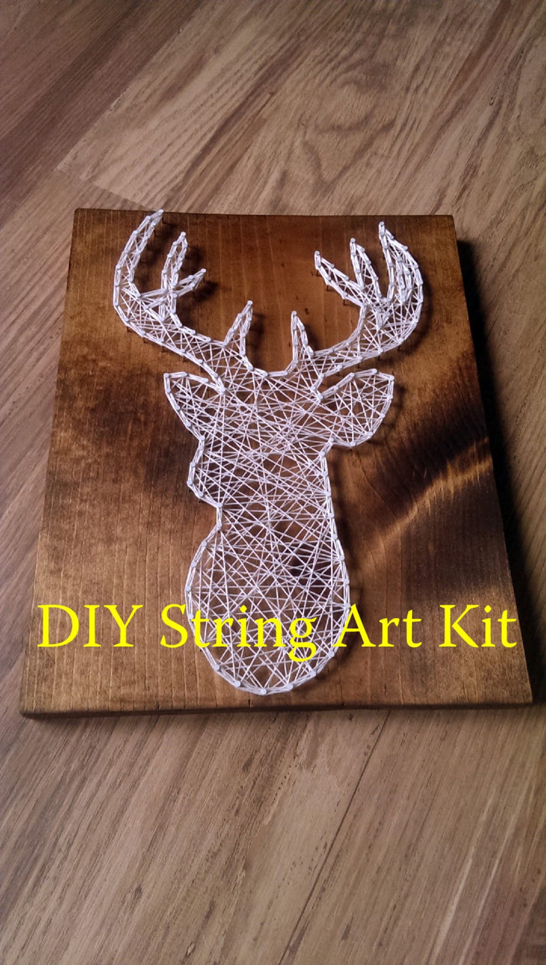 DIY Deer String Art Kit, DIY String Art Kit, String Art Kit, Deer ...