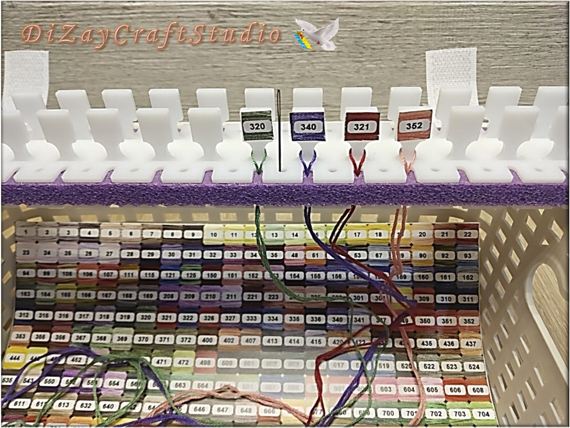Floss Organizer Embroidery for Cross Stitch Stand Sewing - Etsy