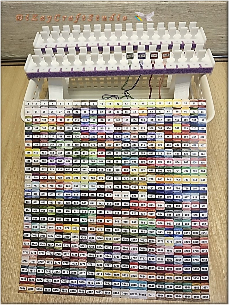 Floss Organizer Embroidery for Cross Stitch Stand Sewing - Etsy