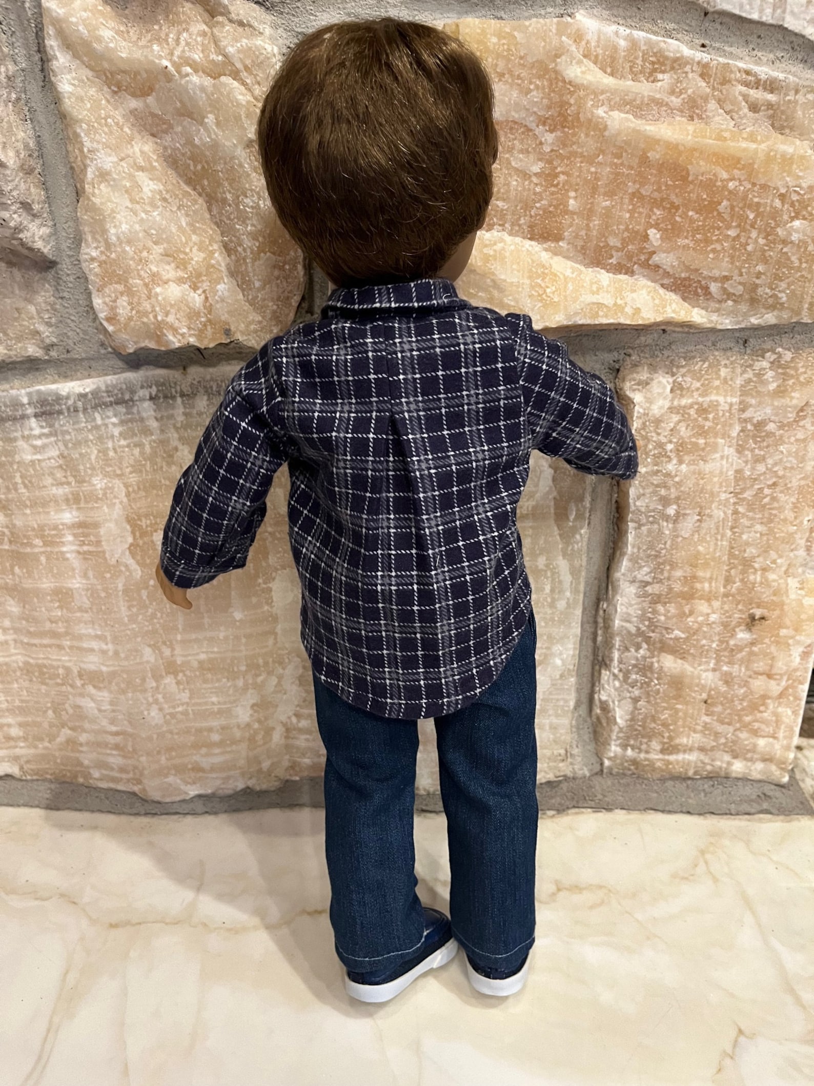 Fits Like American Boy Doll Clothes/ 18 Inch Doll Clothes/ Lumberjack ...