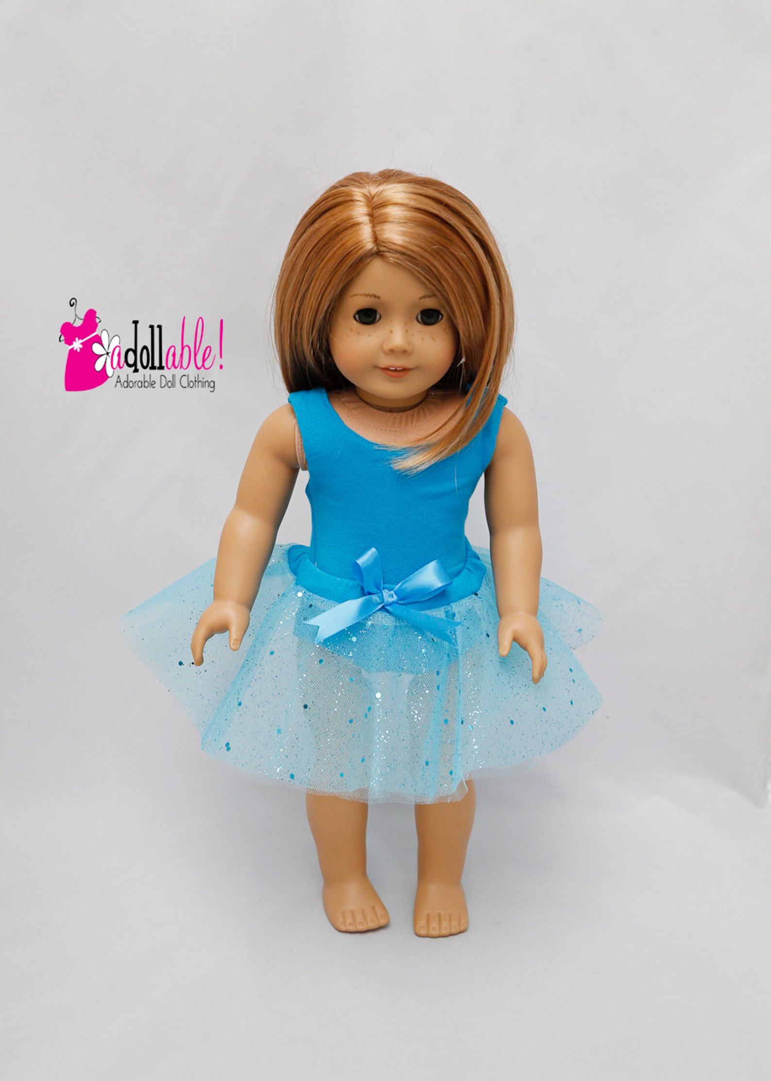 Fits Like American Girl Doll Clothes/ 18 Inch Doll Clothes/ Turquoise ...