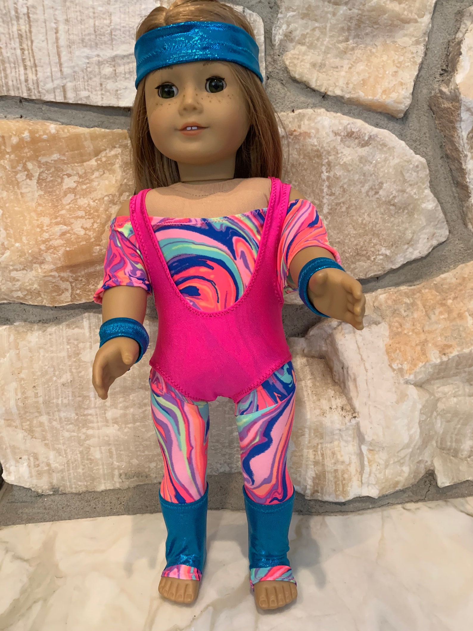 Fits Like American Girl Doll Clothes/ 18 Inch Doll Clothes/workout ...
