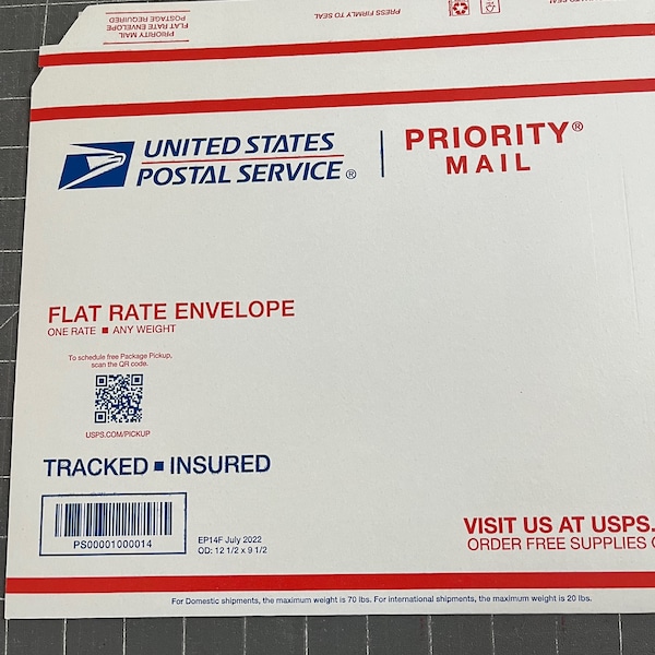 Flat Rate Envelope - Etsy