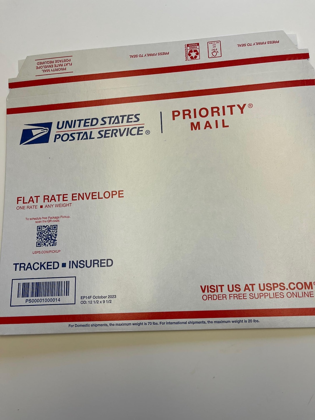 Add a Flat Rate Priority Mail Envelope to ADD to Your Order - Etsy