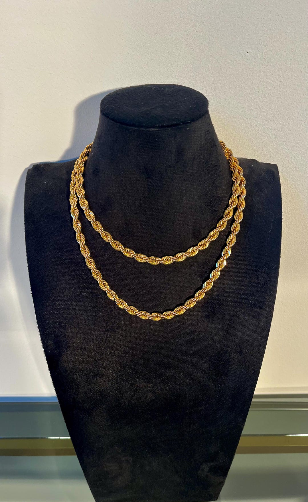 Vintage Napier Rope Necklace - Etsy
