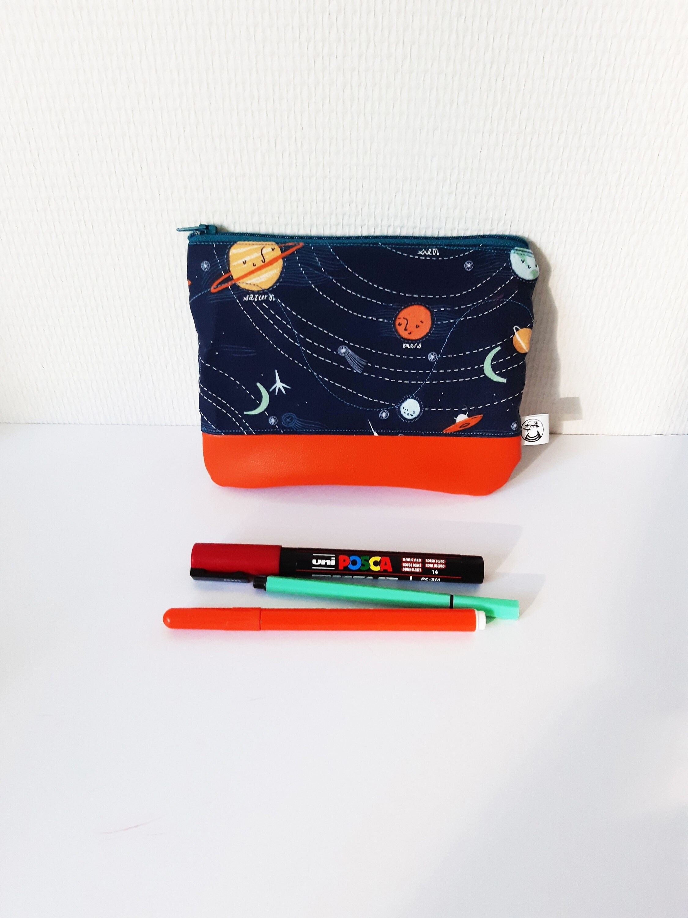 Solar System Planets Pouch Kid Accessory School Accessory - Etsy