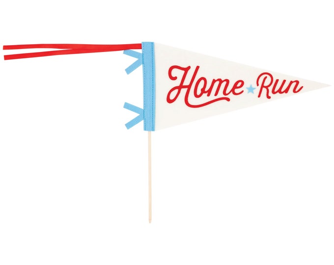 HOME RUN Banner - Etsy