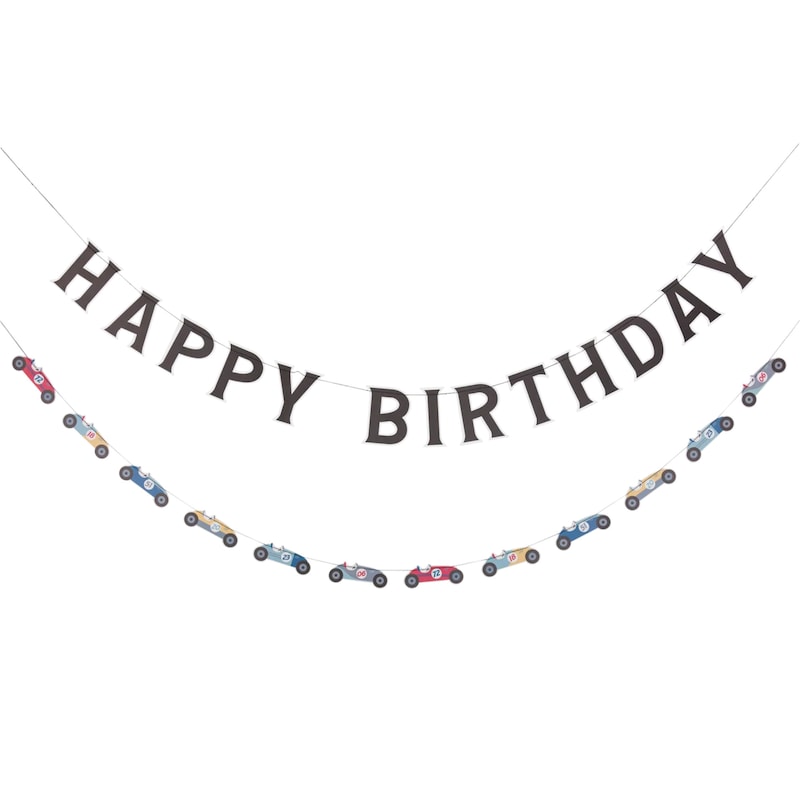 Car Birthday Banner - Etsy