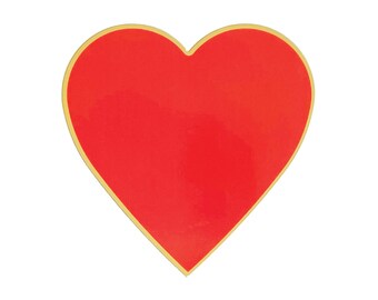 Red Heart Plates - Etsy