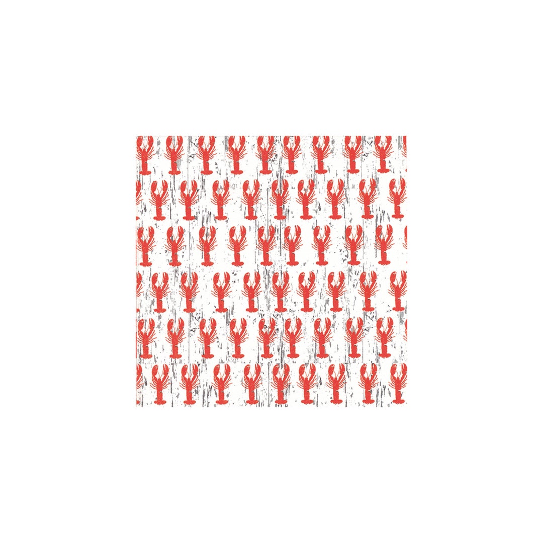 Lobster Beverage Napkins (20ct) – Crawfish Boil, Lobster Bake, Nautical ...