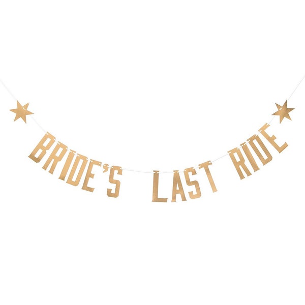 Bride Last Ride Sign - Etsy