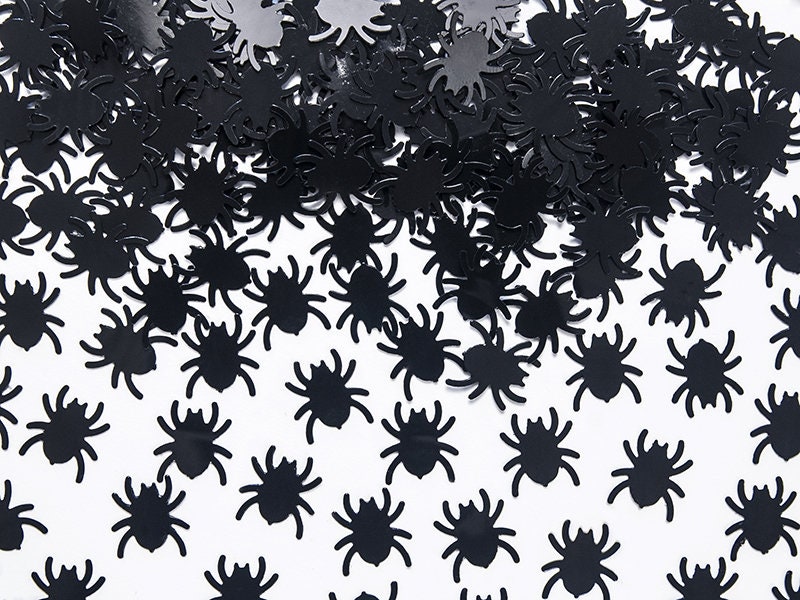 Black & Gold Bat Confetti .5oz – Halloween Party Table Decorations ...