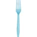 Pastel Light Blue Plastic Forks Service for 24 Plastic Silverware Party ...