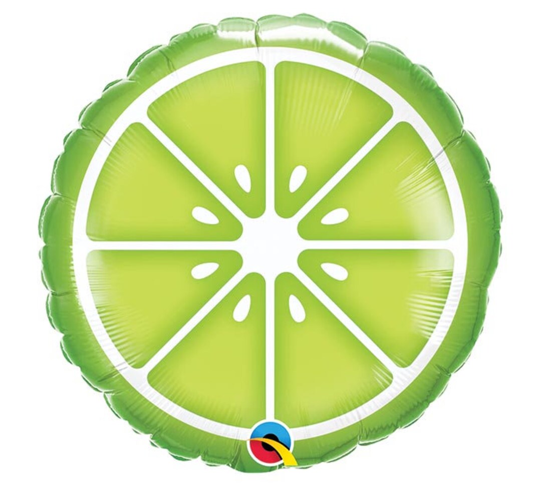 Sliced Lime Balloon 18" | Giant Foil Balloon | Tropical Birthday ...