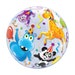 Party Animals Bubble Balloon 22in – Wild One Birthday & Zoo Party Decor ...