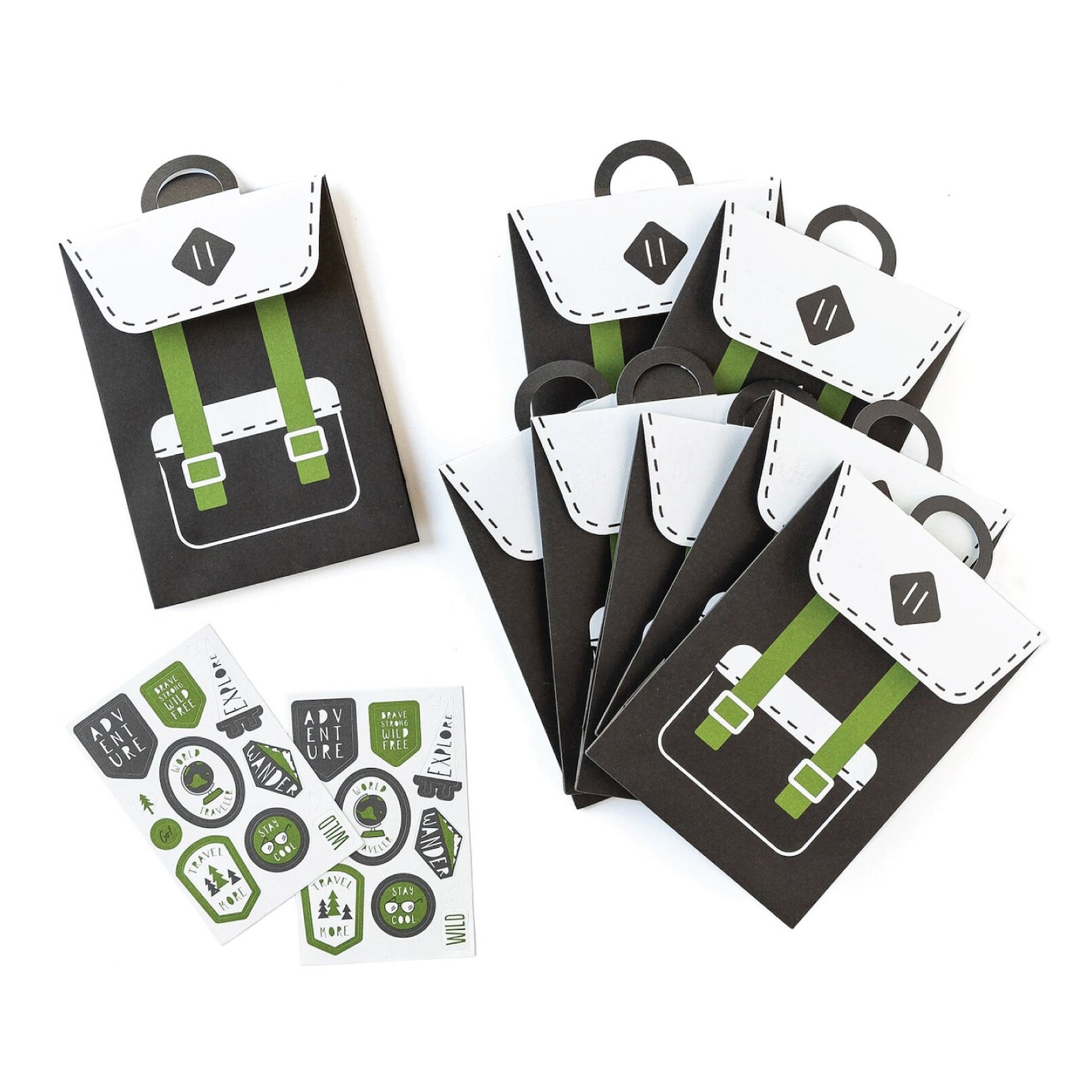 Backpack Favor Bags (8ct) – Adventure Awaits & Happy Camper Party ...