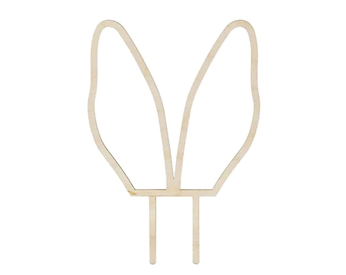 Easter Cake Topper Bunny Ears Cake Topper Rabbit Ears Cake Topper ...