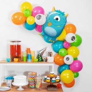 Monsters Balloon Garland Kit 5ft | Monster Mash Birthday Party ...