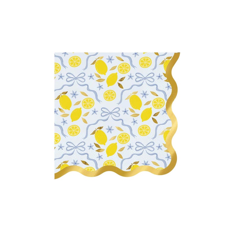 Custom Lemon Napkins - Etsy