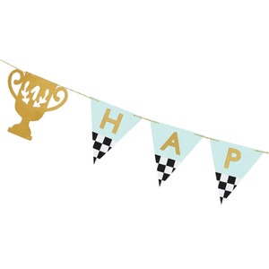 Racetrack Felt Table Runner 16ft | Race Car Birthday | Racing Birthday ...