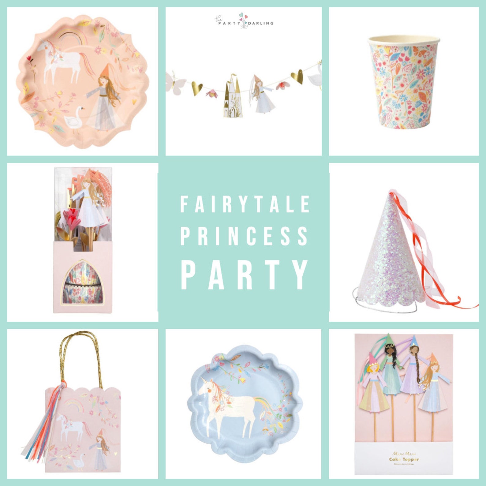 Gold Glitter Princess Party Crown 1ct Magical Princess Party | Etsy