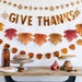 Harvest Acorn Banner Thanksgiving Decorations It's - Etsy