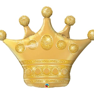 Princess Crown Balloon 41 Princess Party Princess First Birthday Party ...