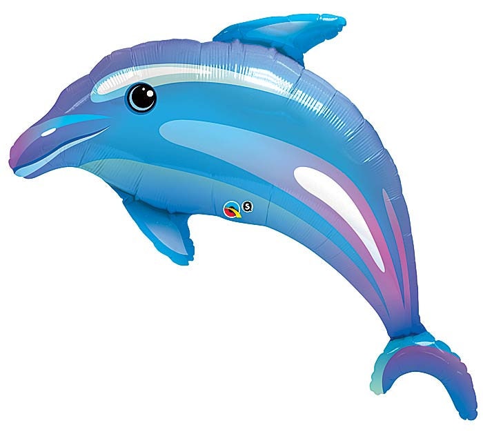 Dolphin Balloon - 42in - Under the Sea Party Decor - Etsy