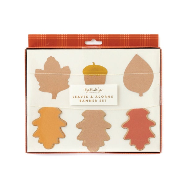 Fall Leaf Banner - Etsy