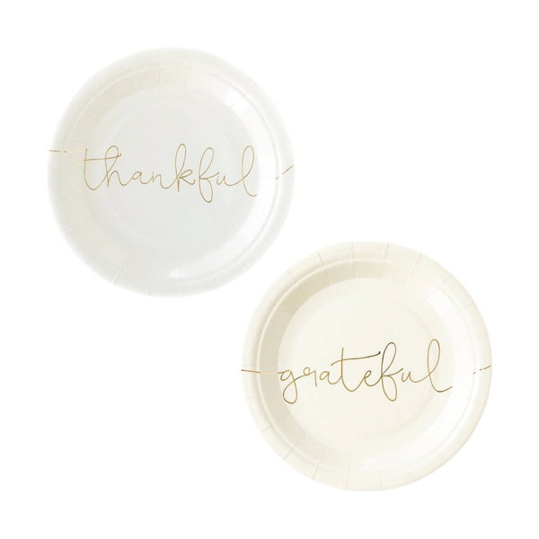 Thankful Plates - Etsy