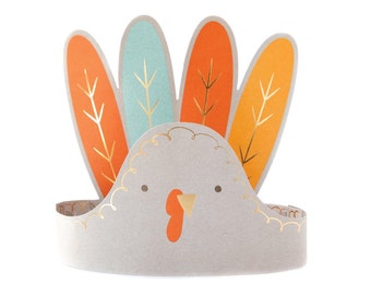 Turkey Headband Craft Thanksgiving Party Hat - Etsy