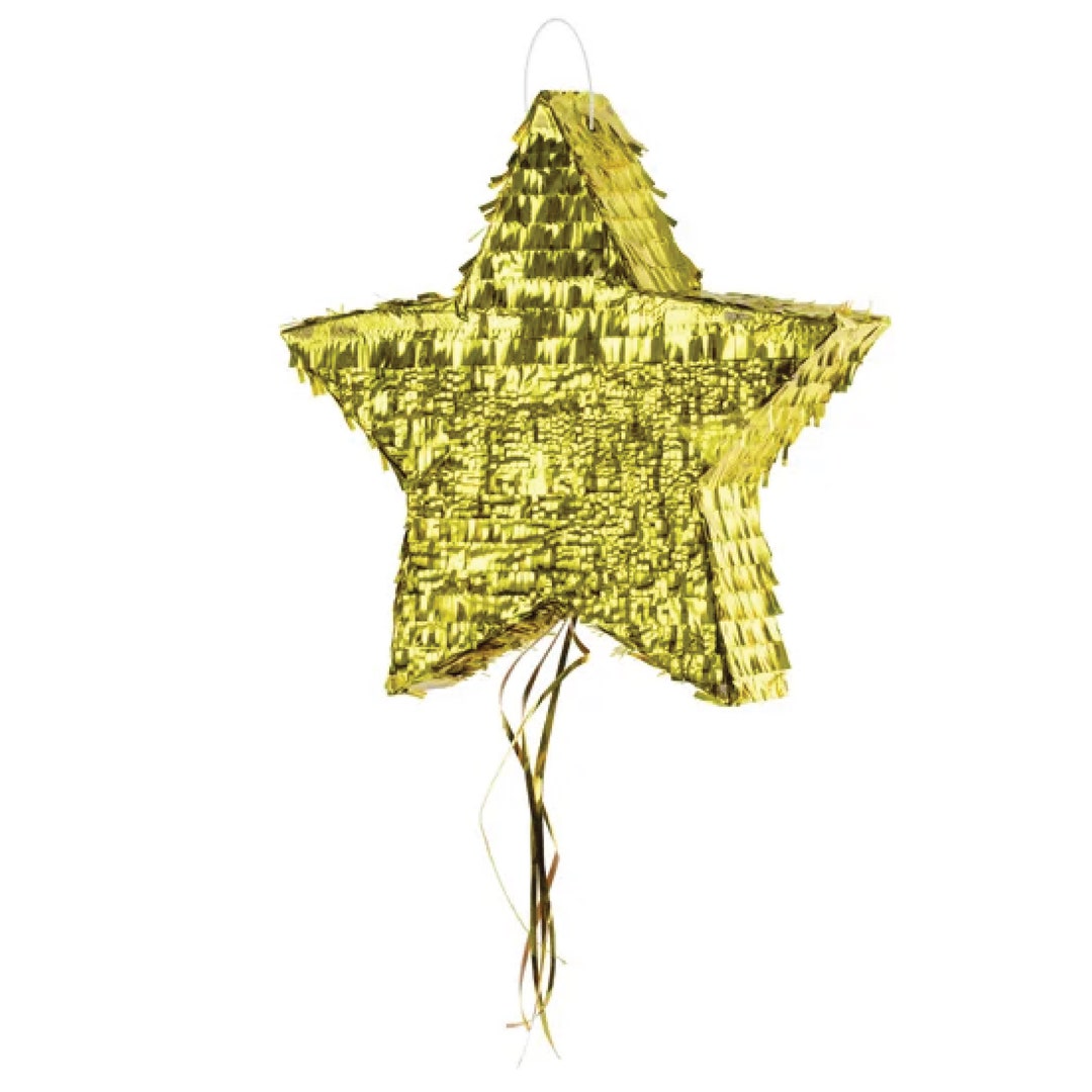 Giant Gold Star Piñata 17.5in | Twinkle Twinkle Little Star Baby Shower ...
