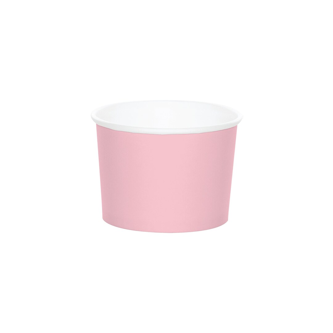 Pink Treat Cups 8ct | Ice Cream Party | Girls Birthday | Pink Birthday ...