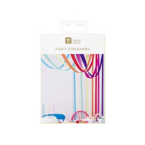 Bright Rainbow Party Streamers 7ct | Bright Colored Streamers ...