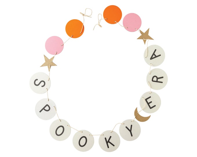 Spooky Era Banner 6ft Groovy Halloween Sign Spooktacular Halloween ...