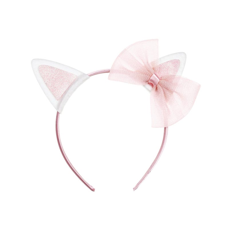 Girls Pink Cat Ears - Etsy