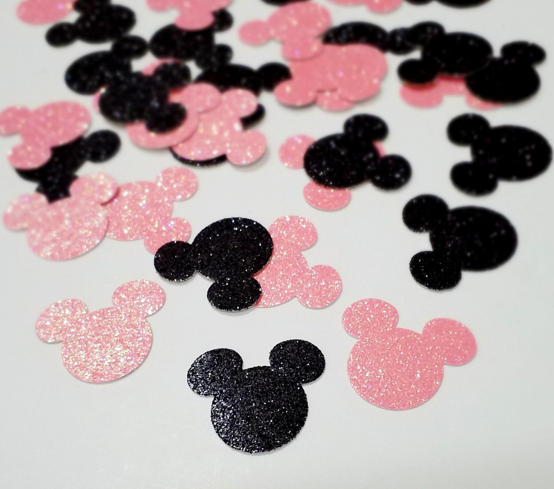 Scrapbooking Minnie Mouse Birthday confetti; Disney Minnie Mouse ...