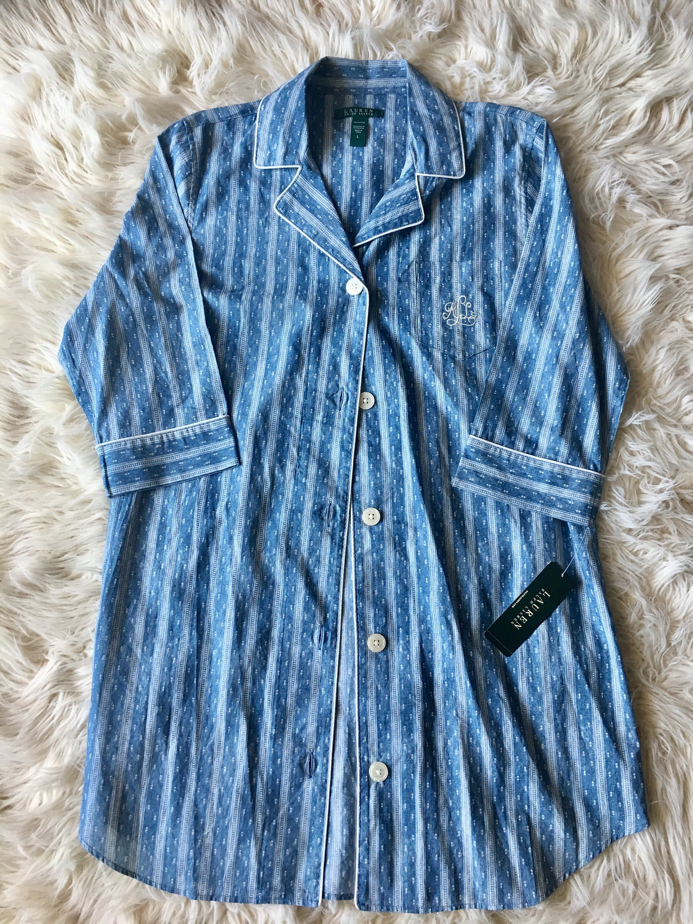 Ralph Lauren Pajama Cover - Etsy