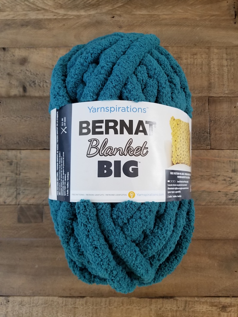 Bernat Blanket BIG Yarn Chenille Yarn Jumbo Chunky Bulky | Etsy Bernat Blanket BIG Yarn Chenille Yarn Jumbo Chunky Bulky | Etsy