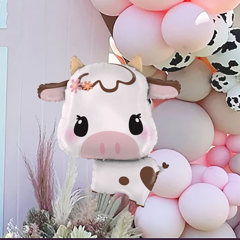 Cow Print Balloons - Etsy