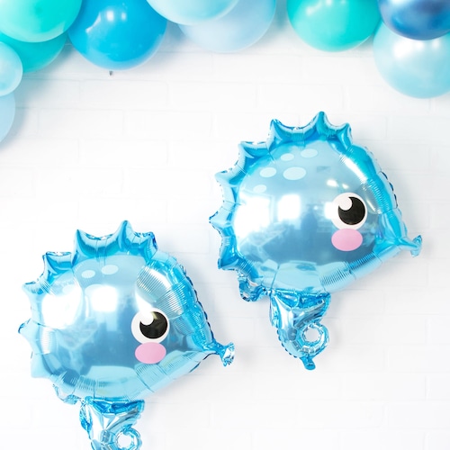 SHARK Balloon Shark Mylar Balloon Under the Sea Party - Etsy