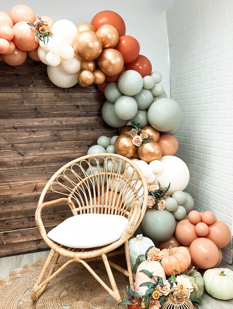 Little Pumpkin Balloon Garland Kit Fall Harvest Balloon Arch - Etsy