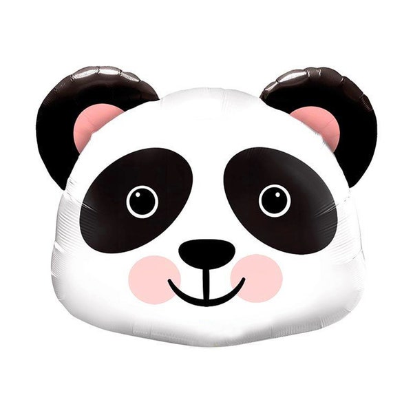 Panda With Balloons - Etsy